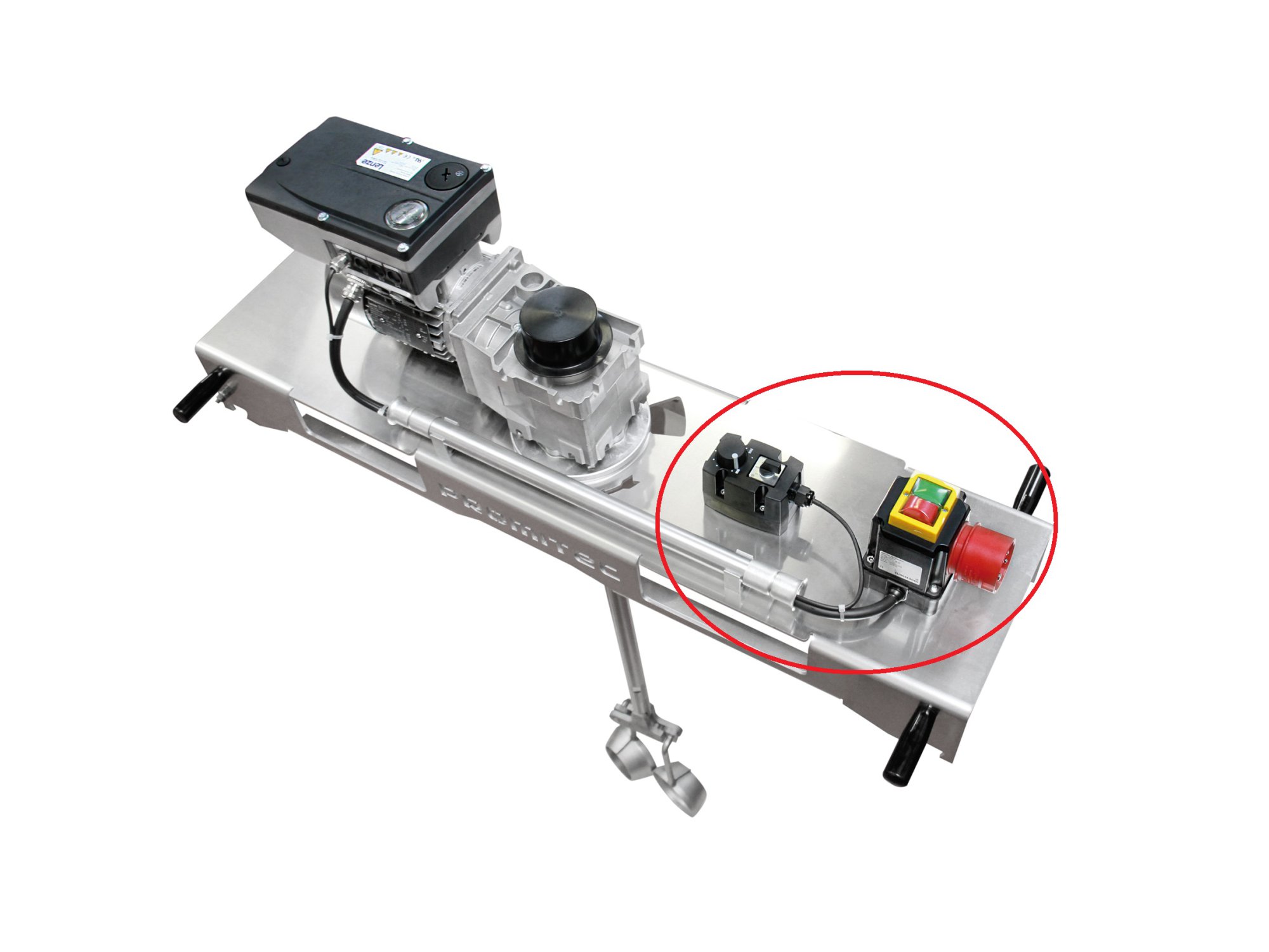 PROMI CON 600 - cone agitator - IBC-Drum Agitators
