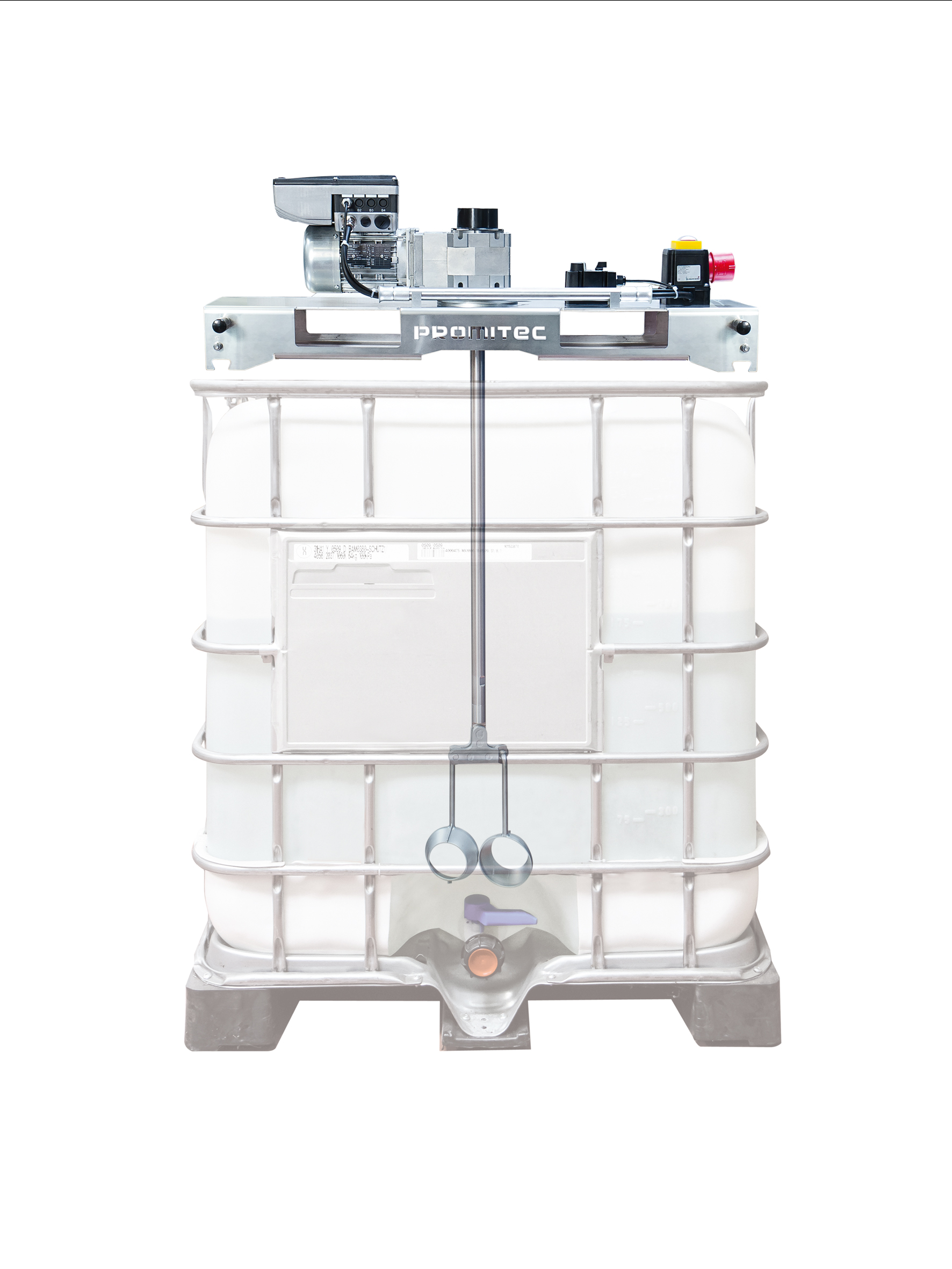 PROMI CON 600 - cone agitator - IBC-Drum Agitators